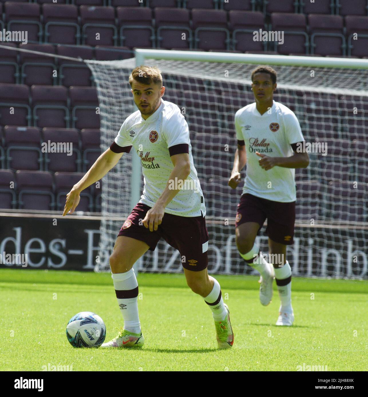 Tynecastle Park, Edinburgh.Scotland UK.16th July 22 Hearts vs Crawley ...