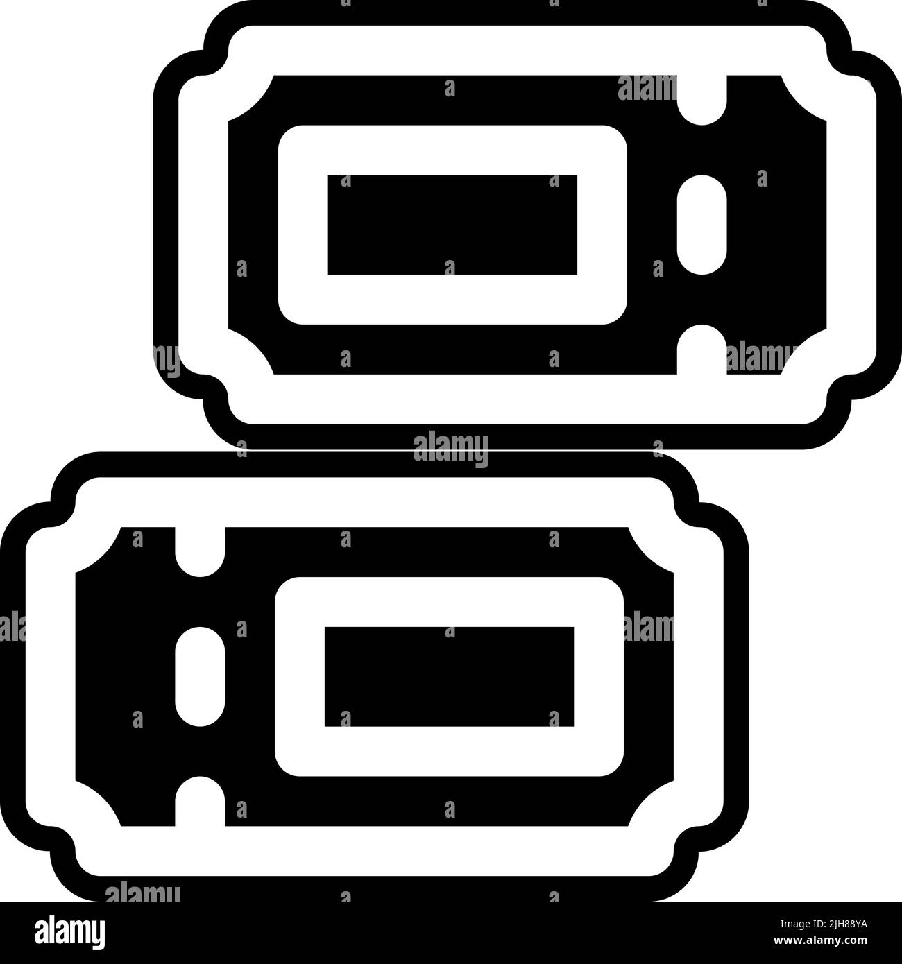 Party and celebration tickets icon Stock Vector Image & Art - Alamy