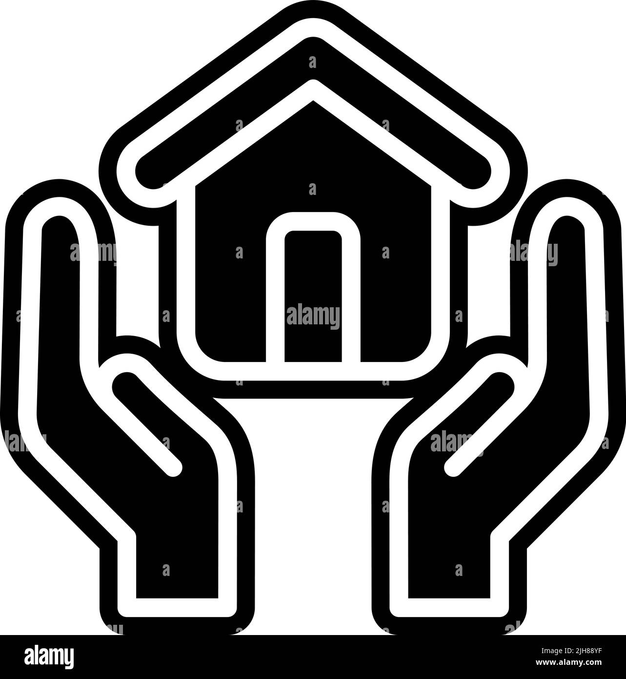 Property management property insurance icon Stock Vector Image & Art ...