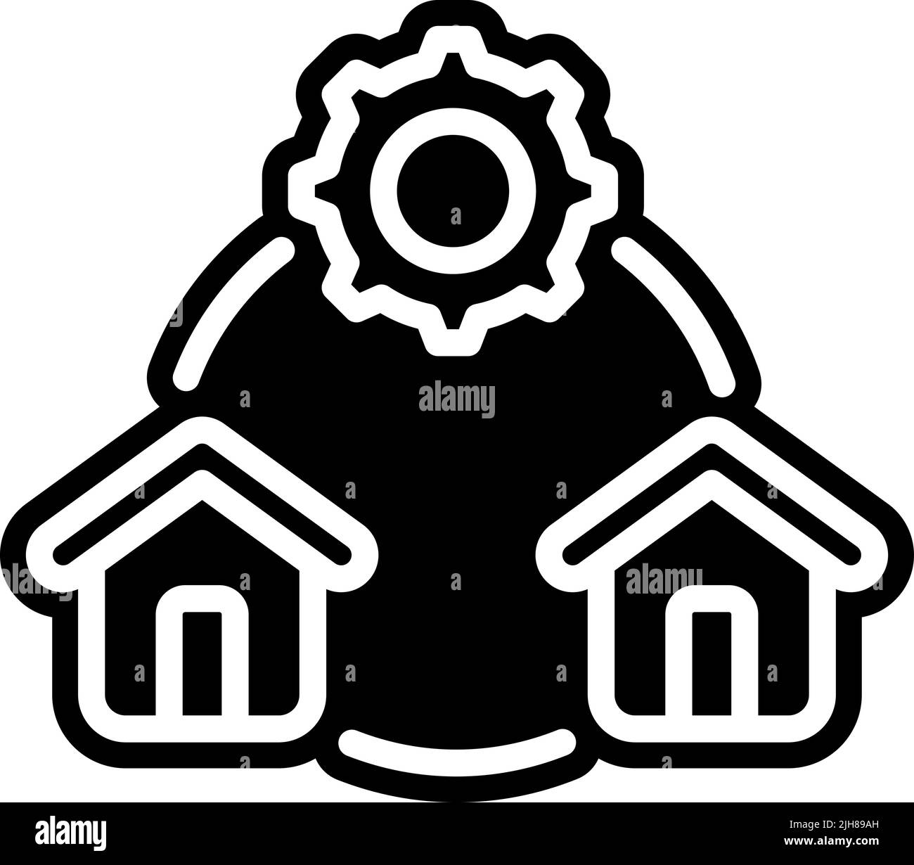 Property management management icon Stock Vector Image & Art - Alamy