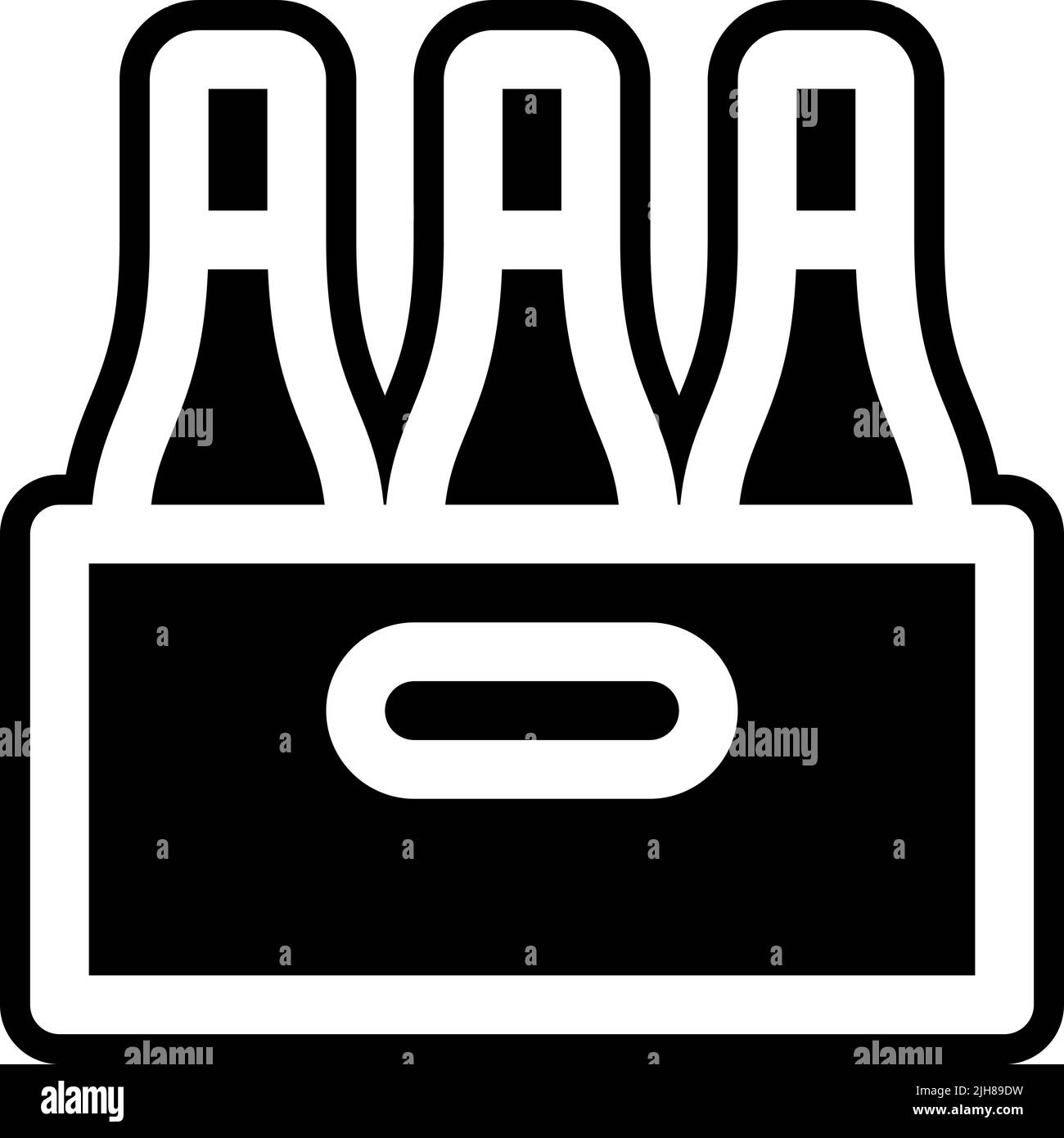 Party and celebration beer bottle icon Stock Vector Image & Art - Alamy