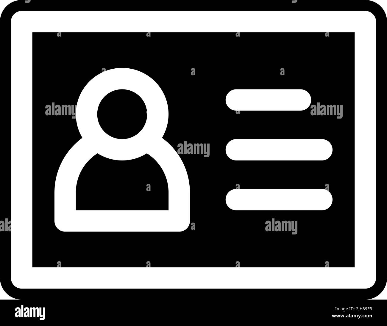 School and online learning id card icon Stock Vector Image & Art - Alamy