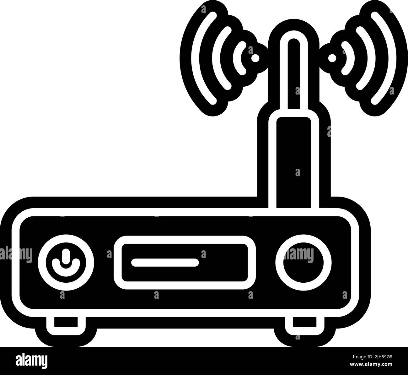 Smart home wifi router icon Stock Vector Image & Art - Alamy