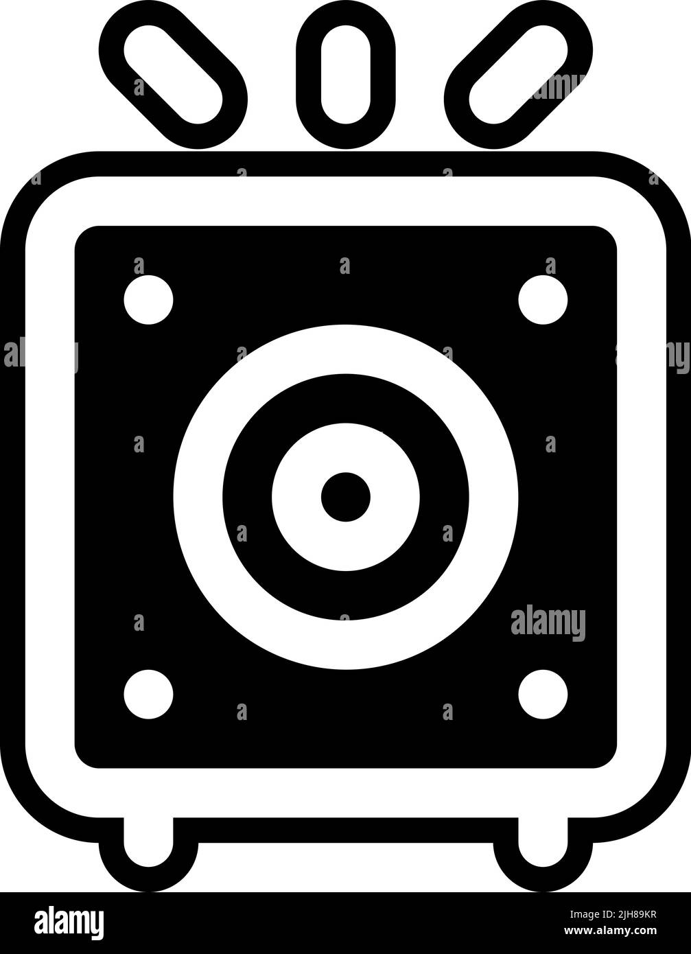 Party and celebration speaker icon Stock Vector Image & Art - Alamy