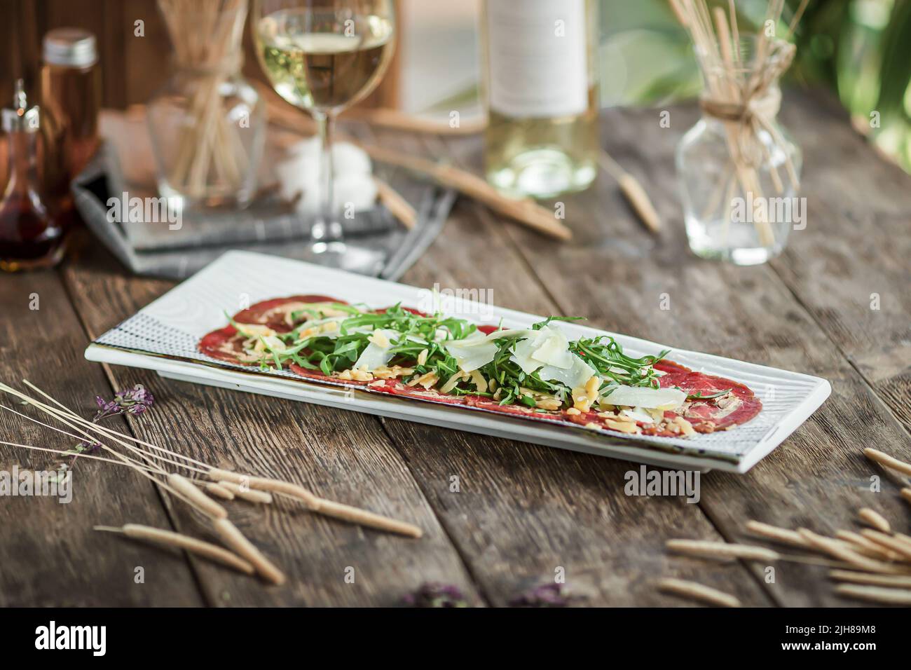 Carpaccio beef appetizer hi-res stock photography and images - Alamy