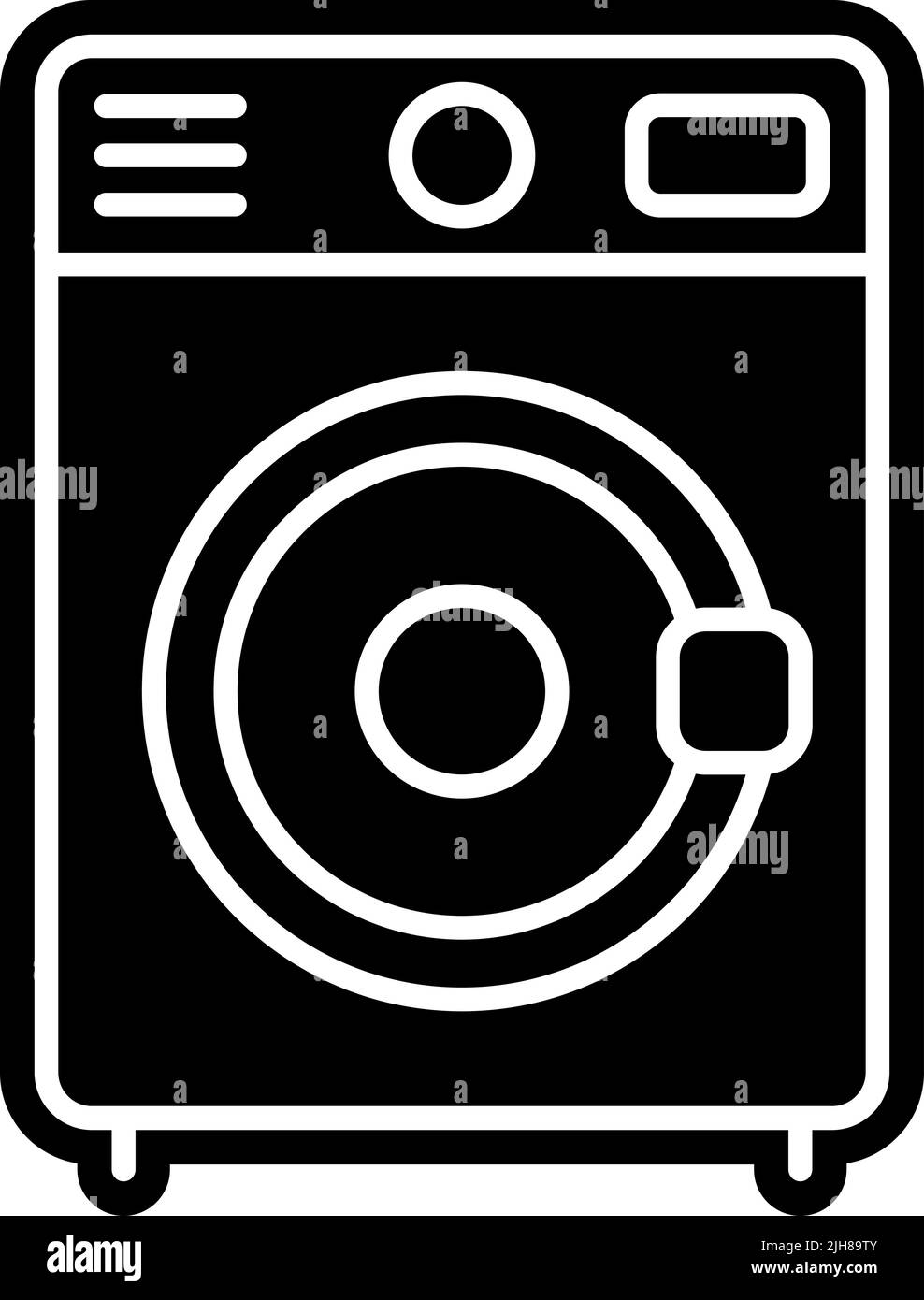 Smart city washing machine icon Stock Vector Image & Art - Alamy