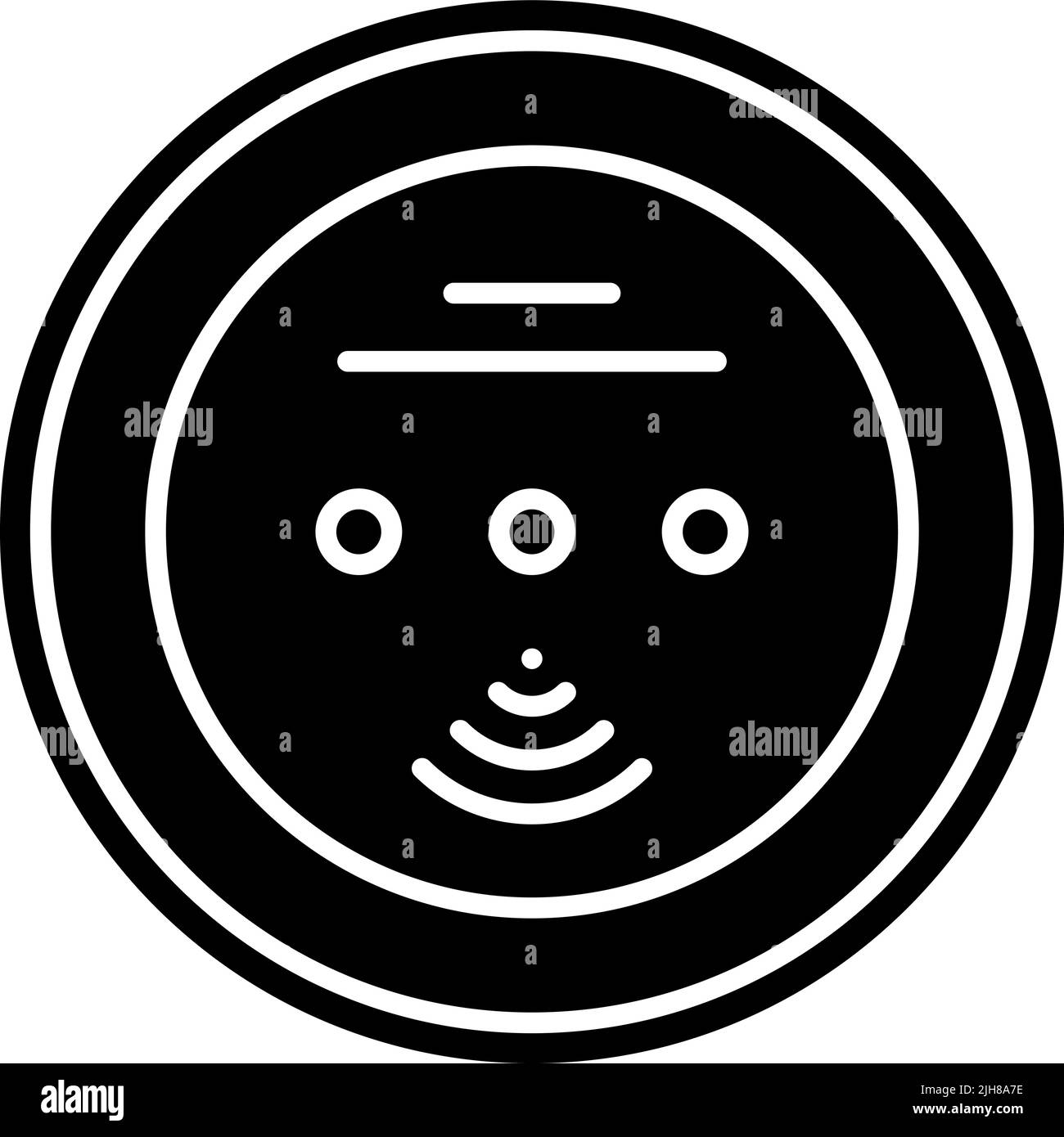 Sensor line icon house Stock Vector Images - Alamy