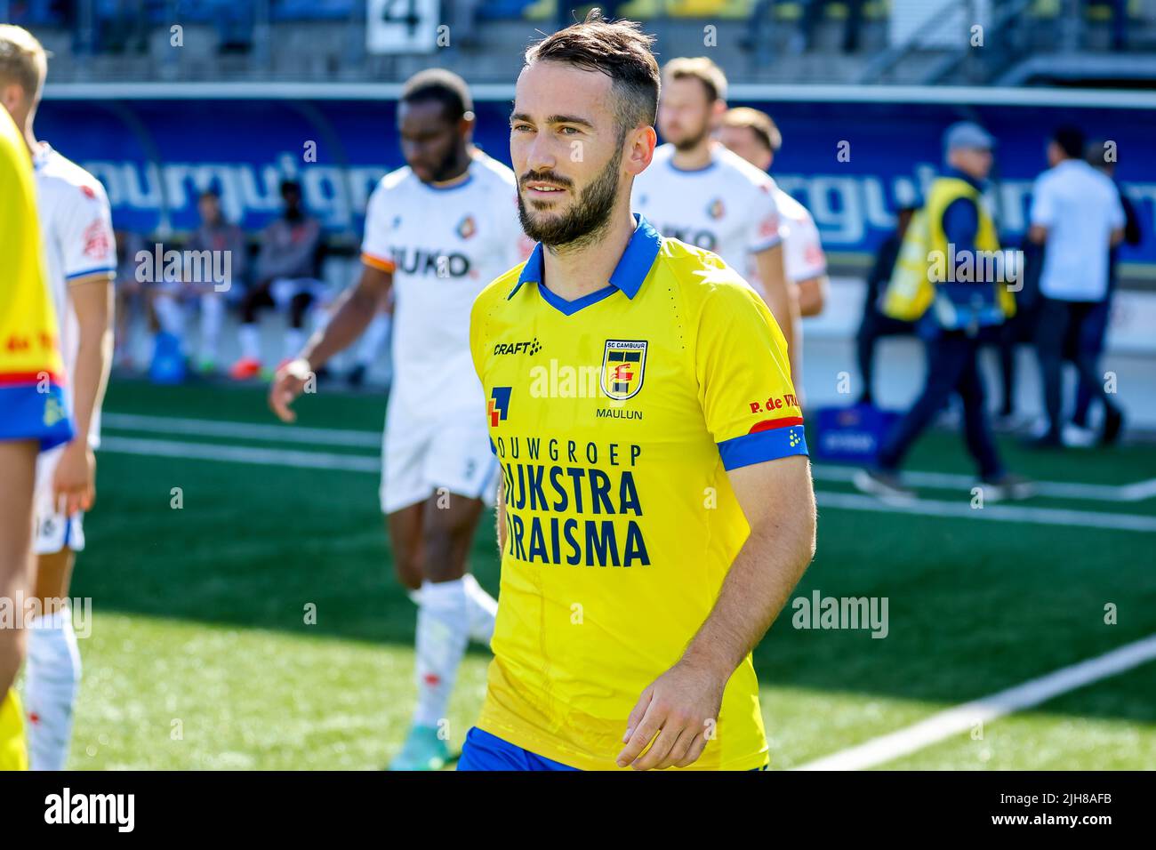 LEEUWARDEN, NETHERLANDS - JULY 16: Robin Maulun of SC Cambuur during ...