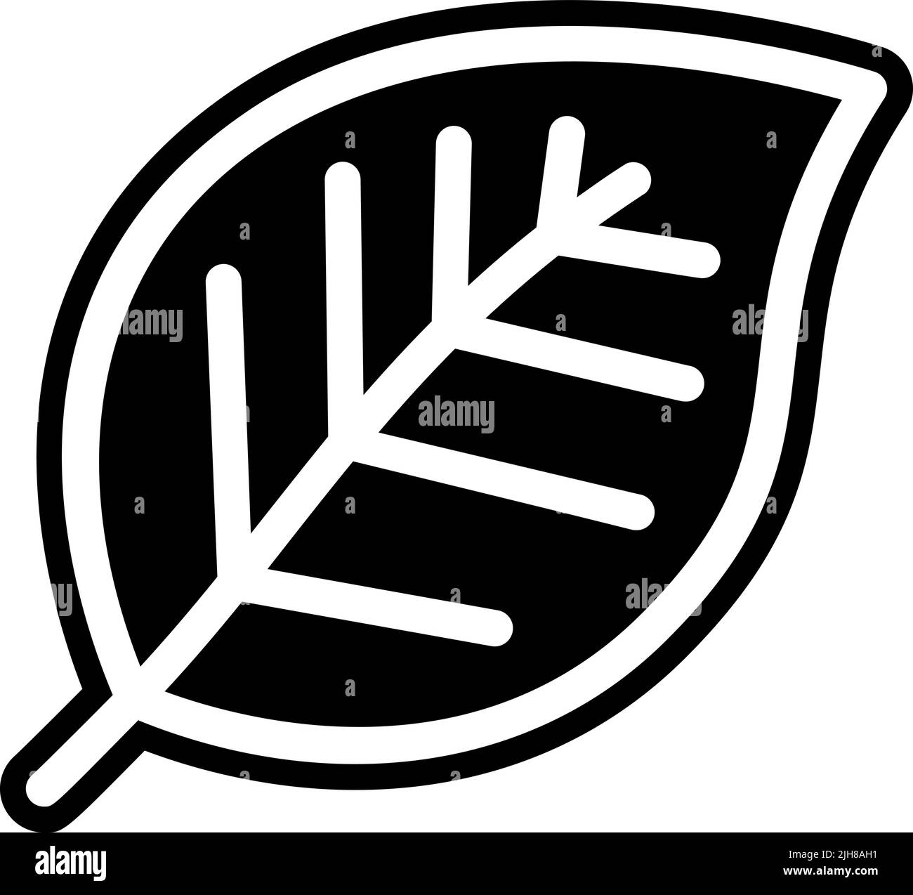 Spring leaf icon Stock Vector Image & Art - Alamy