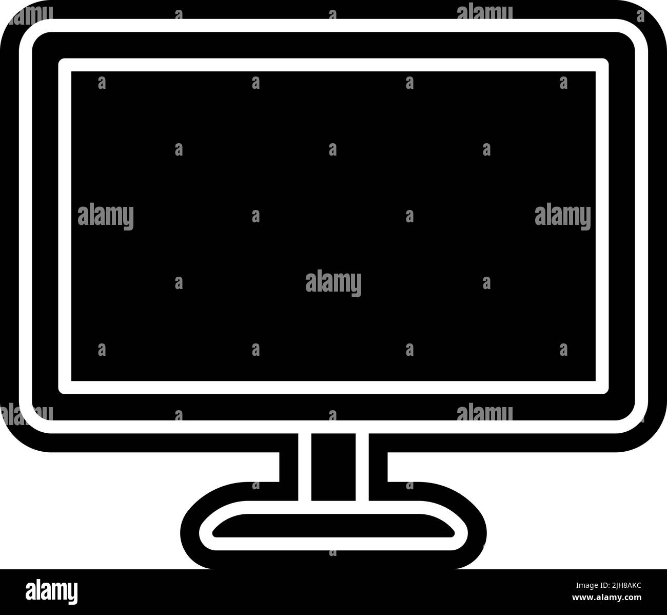 Smart home monitor icon Stock Vector Image & Art - Alamy