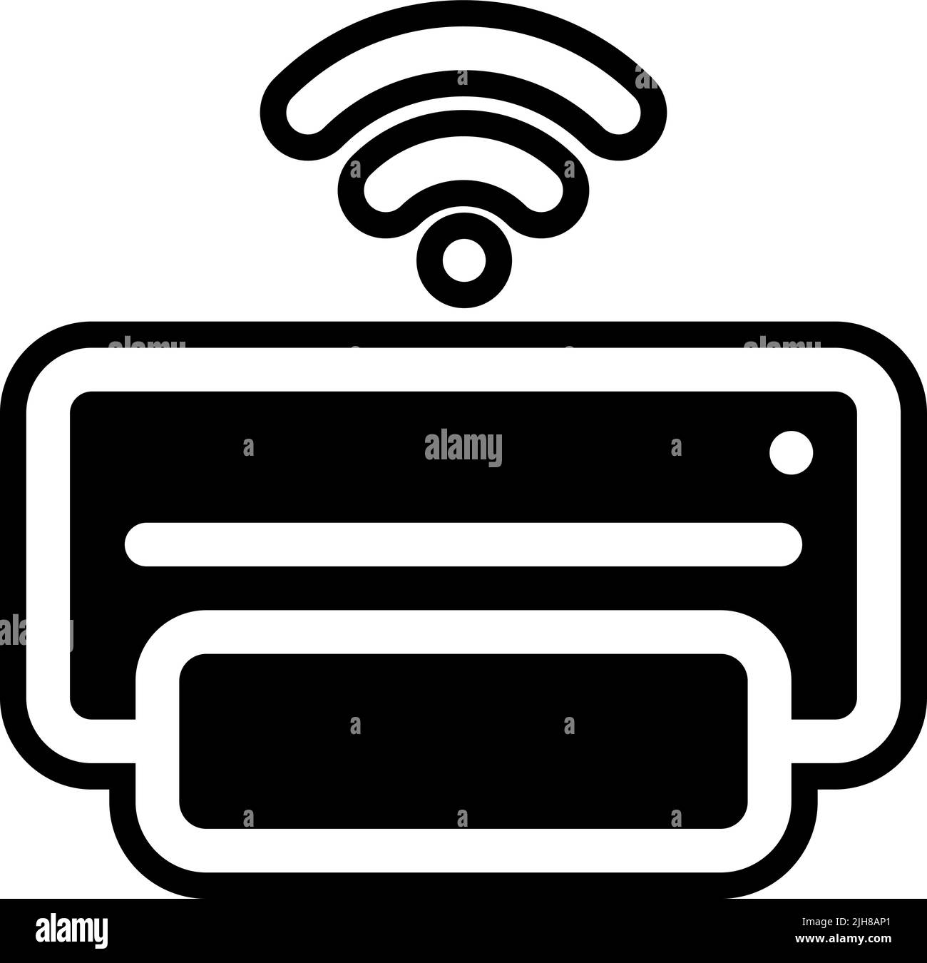 Smarthome technology isolated icon Stock Vector Images - Alamy