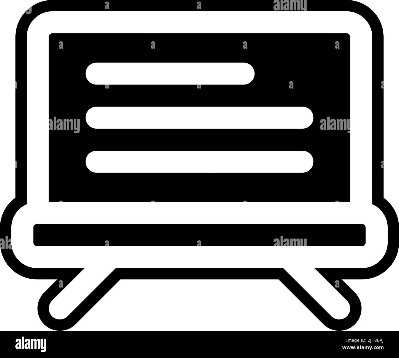 School and online learning blackboard icon Stock Vector Image & Art - Alamy