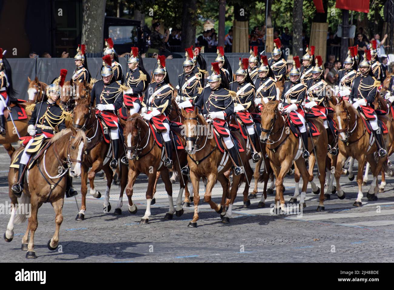 Paris, France. 14th July, 2022. The French National Day (Bastille Day ...