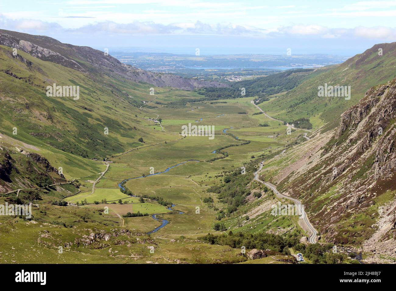 Nant ffrancon valley hi-res stock photography and images - Alamy
