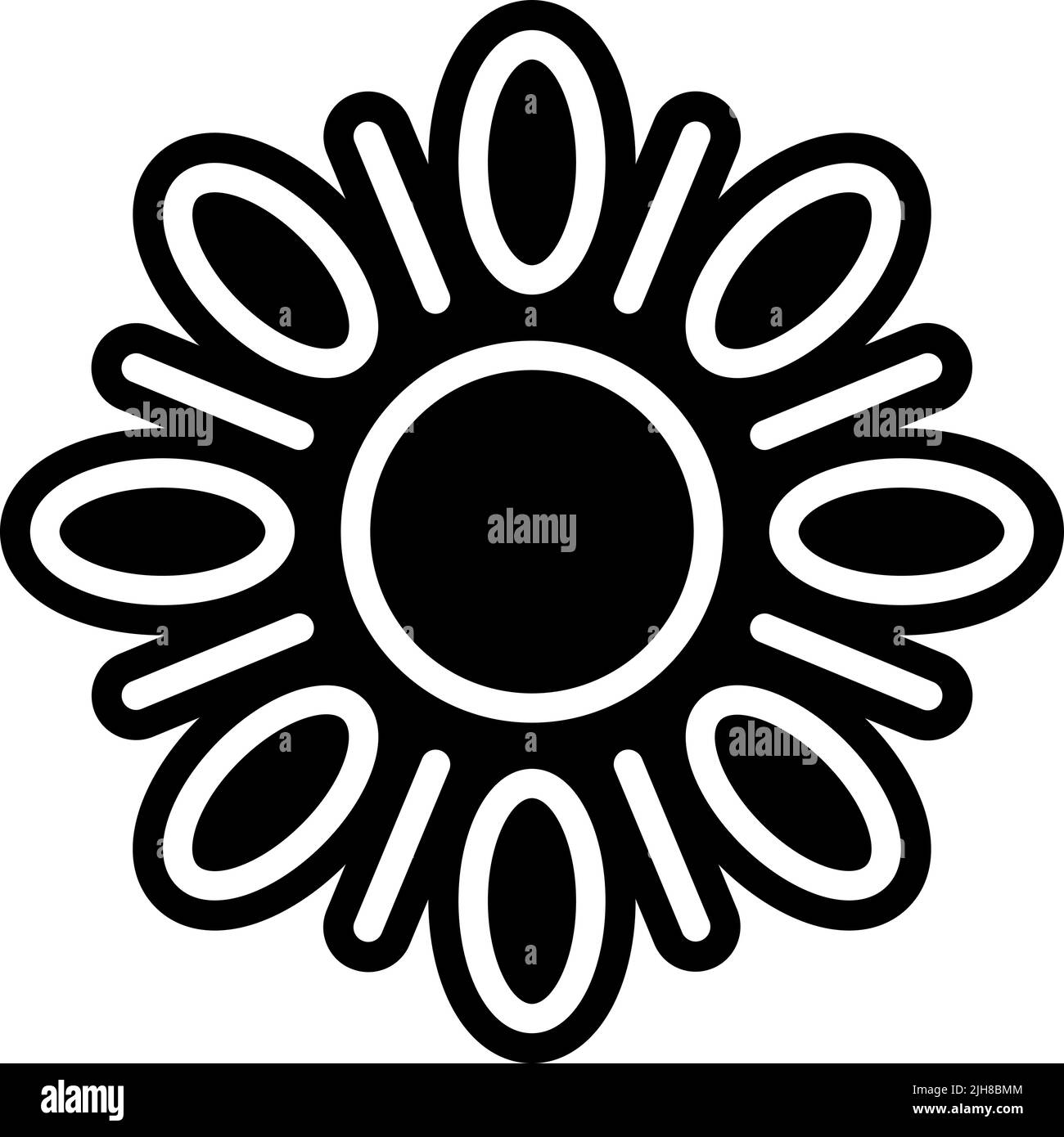 Summer sun icon Stock Vector Image & Art - Alamy