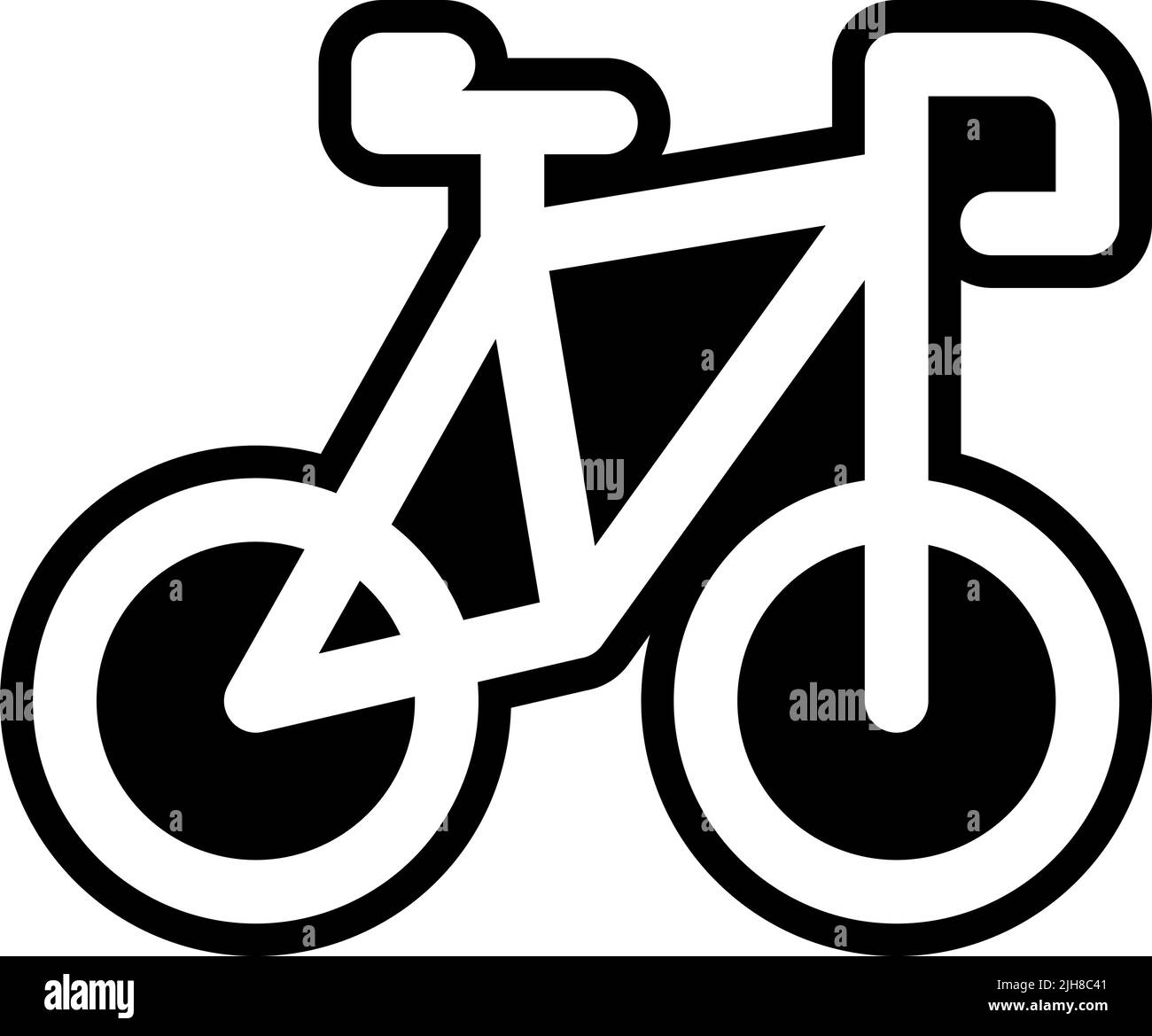Bicycle rental system bike Stock Vector Images - Alamy