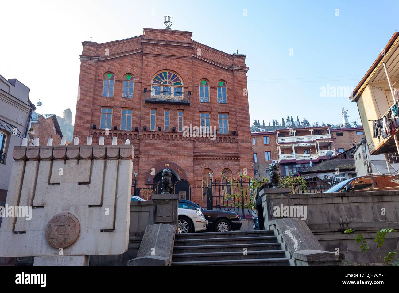 Tbilisi, Georgia - 14 November, 2021: Great Sephardic Synagogue Tbilisi ...