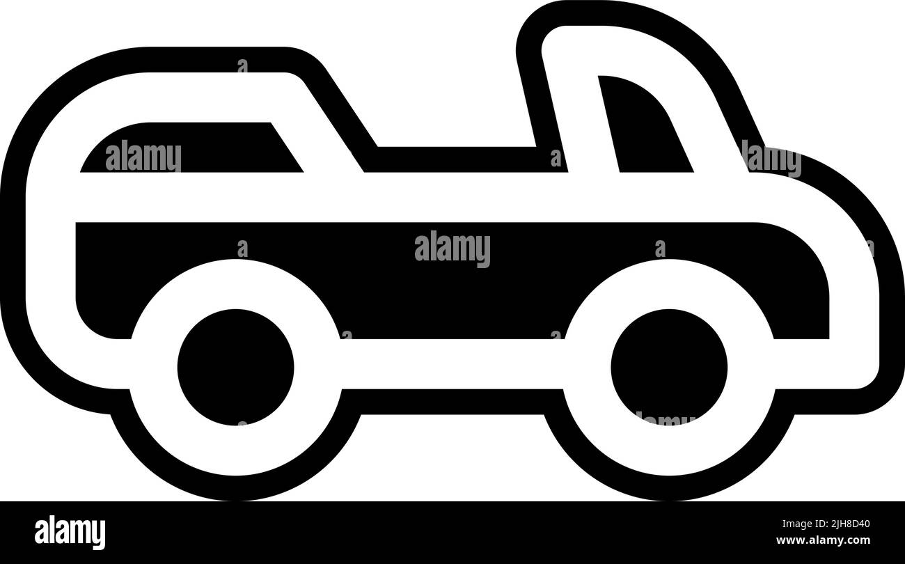 Transportation convertible car icon Stock Vector Image & Art - Alamy