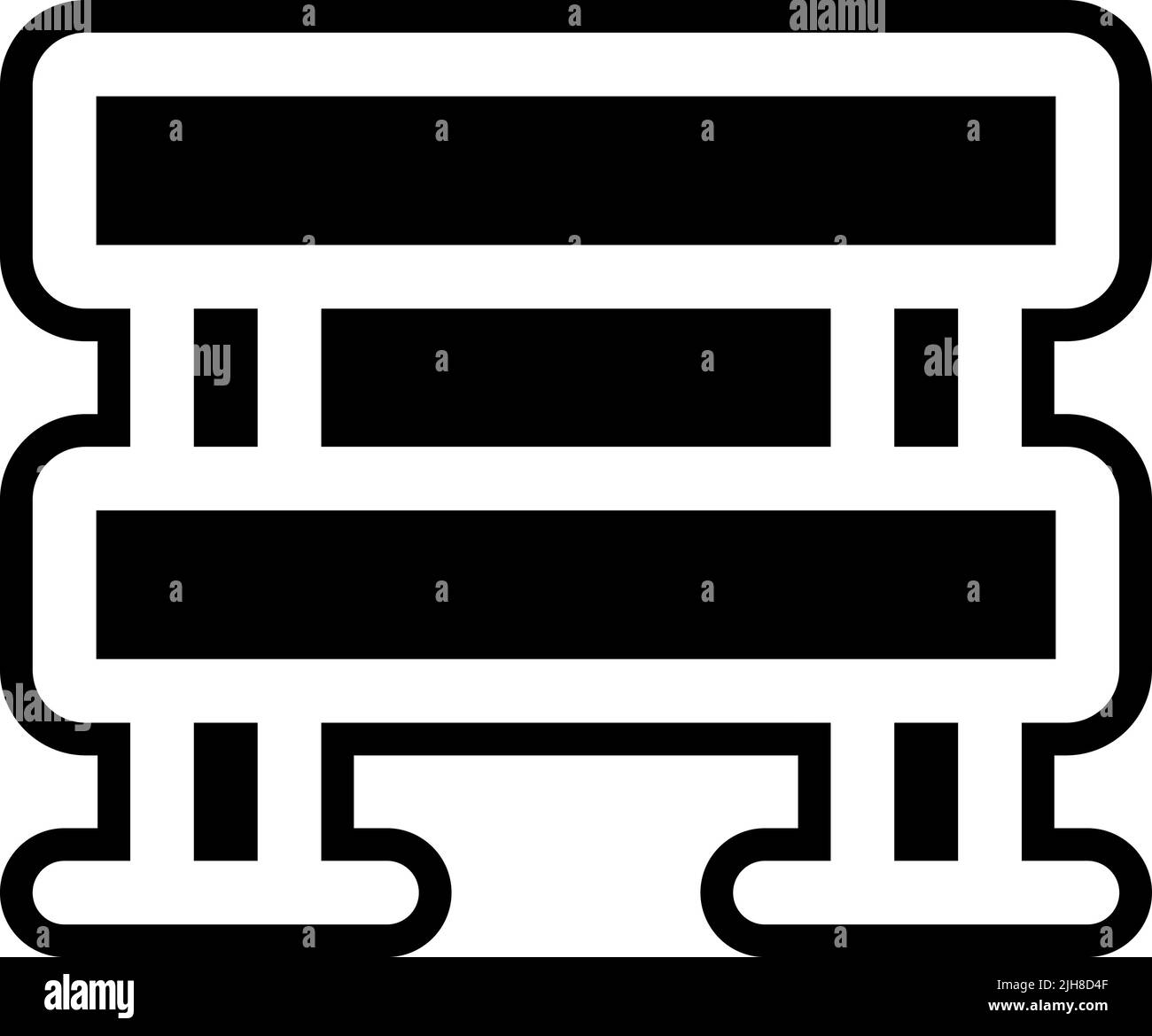 Vehicle access barrier Stock Vector Images - Alamy