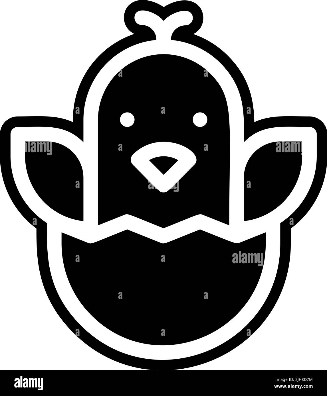 Chick cartoon Black and White Stock Photos & Images - Alamy