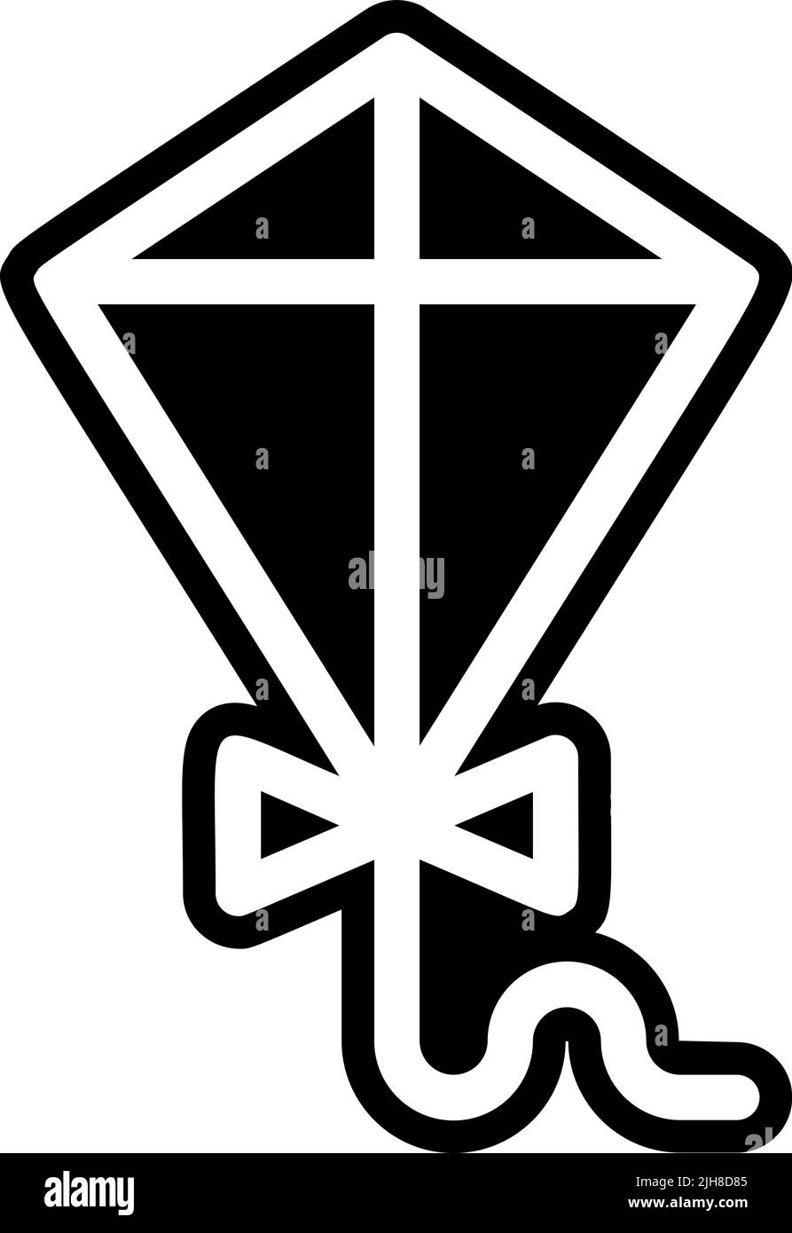 Spring kite icon Stock Vector Image & Art - Alamy