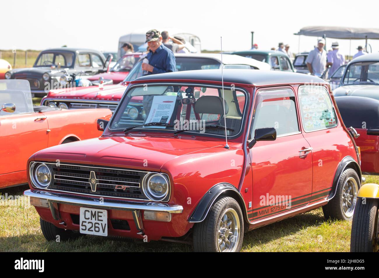 Stithians Annual Agricultural Show in Cornwall on a glorious sunny day ...