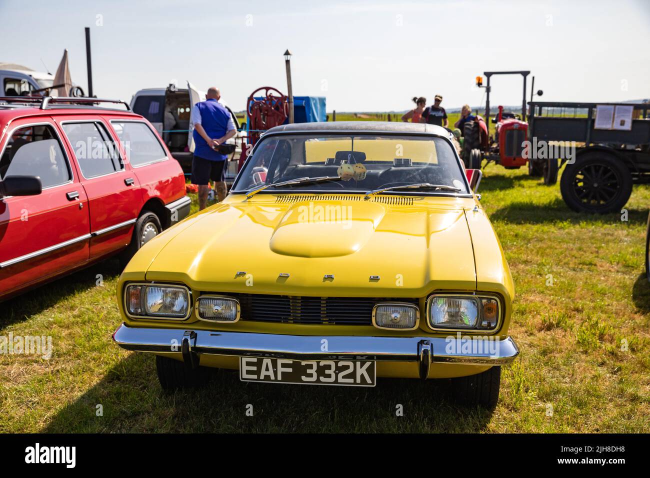 Stithians Annual Agricultural Show in Cornwall on a glorious sunny day ...