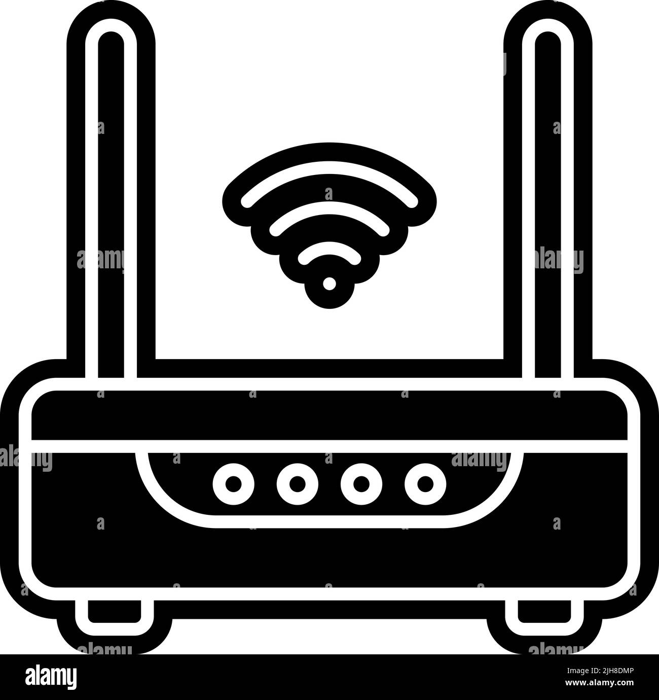 Smart city wifi router icon Stock Vector Image & Art - Alamy
