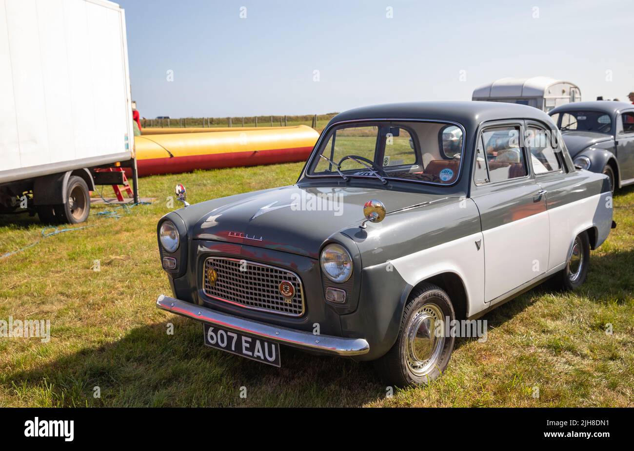 Ford Anglia on display at The Stithians Annual Agricultural Show in ...