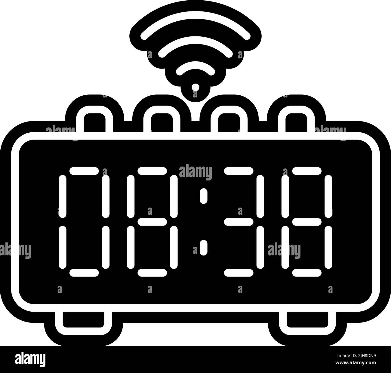 Smart Device Home Alarm Stock Vector Images Alamy