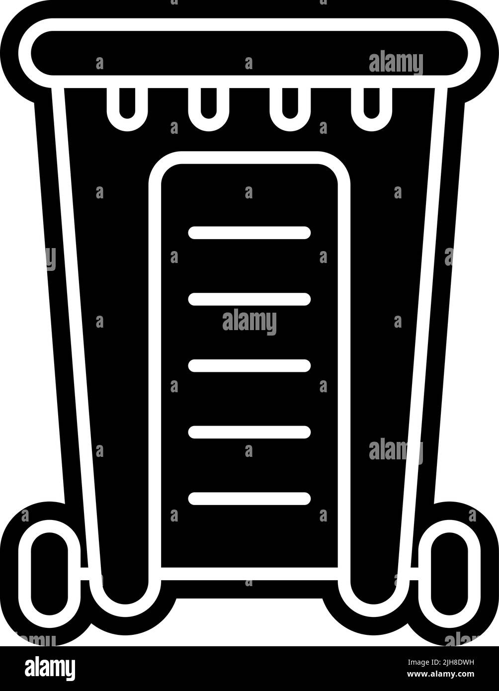 Smart city waste icon Stock Vector Image & Art - Alamy