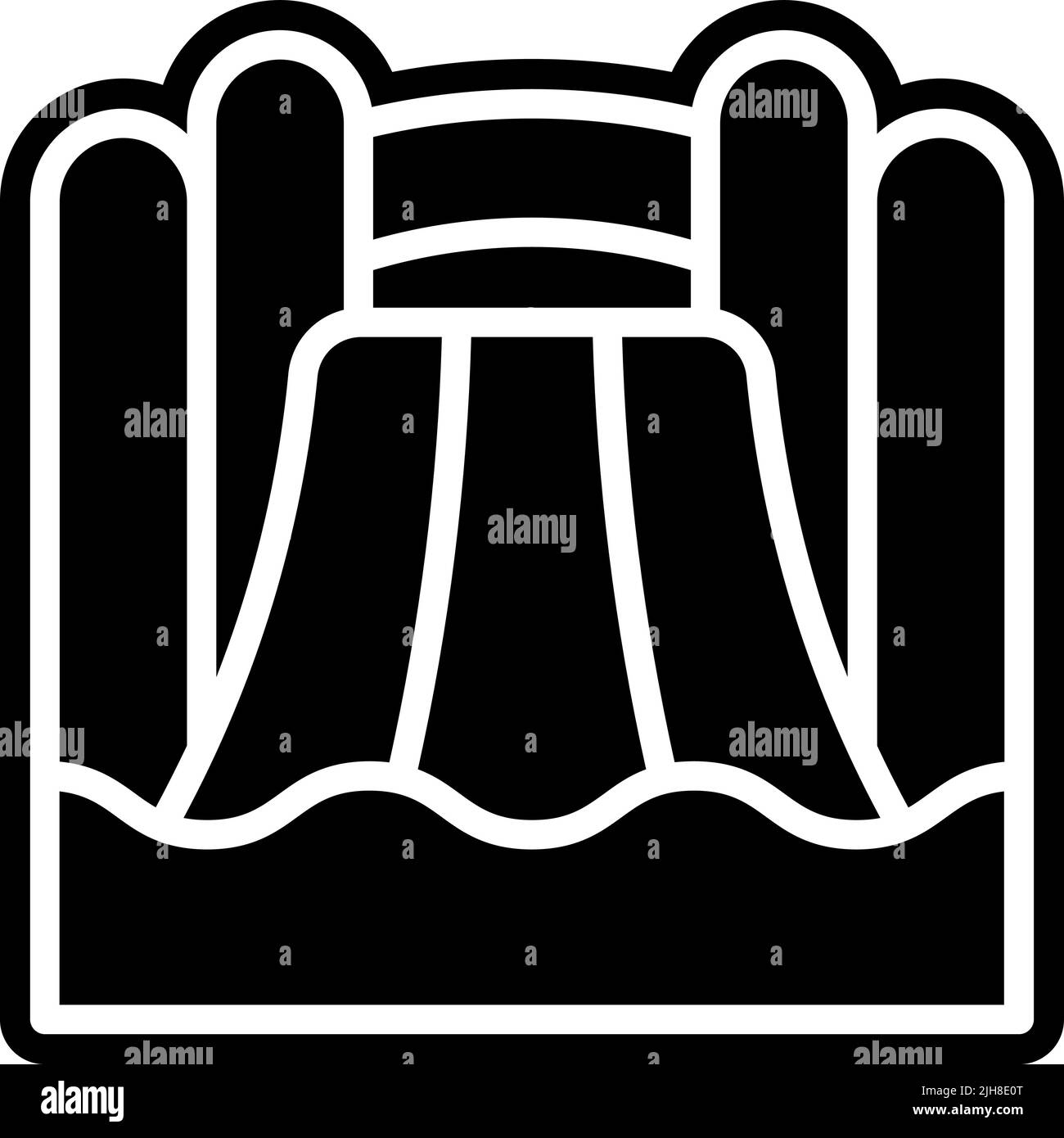 Waterslide family Stock Vector Images - Alamy