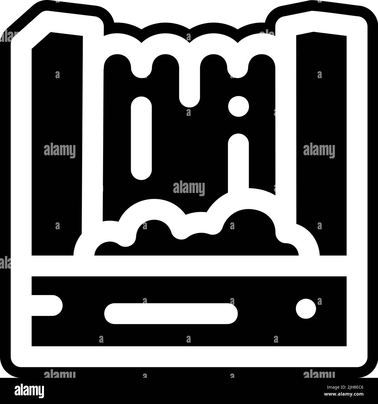 Tropical water plant Black and White Stock Photos & Images - Alamy