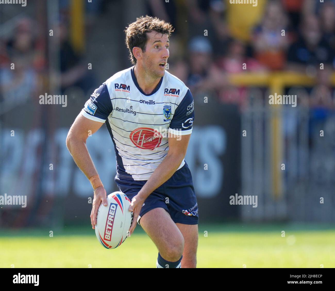 Stefan Ratchford #1 of Warrington Wolves Stock Photo - Alamy
