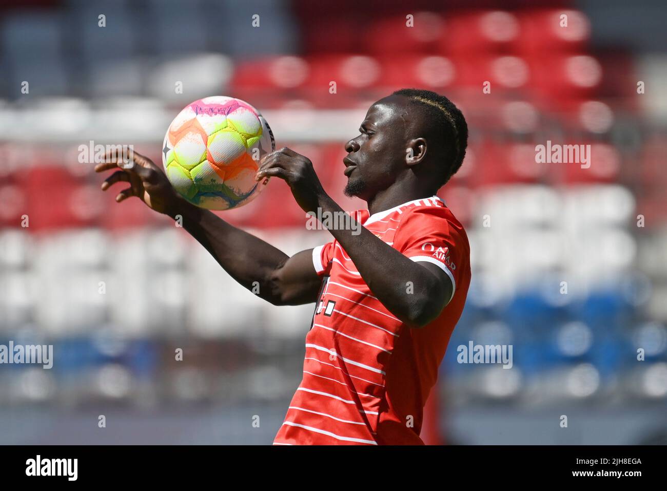 Munich, Deutschland. 16th July, 2022. Sadio MANE (FC Bayern Munich) on ...