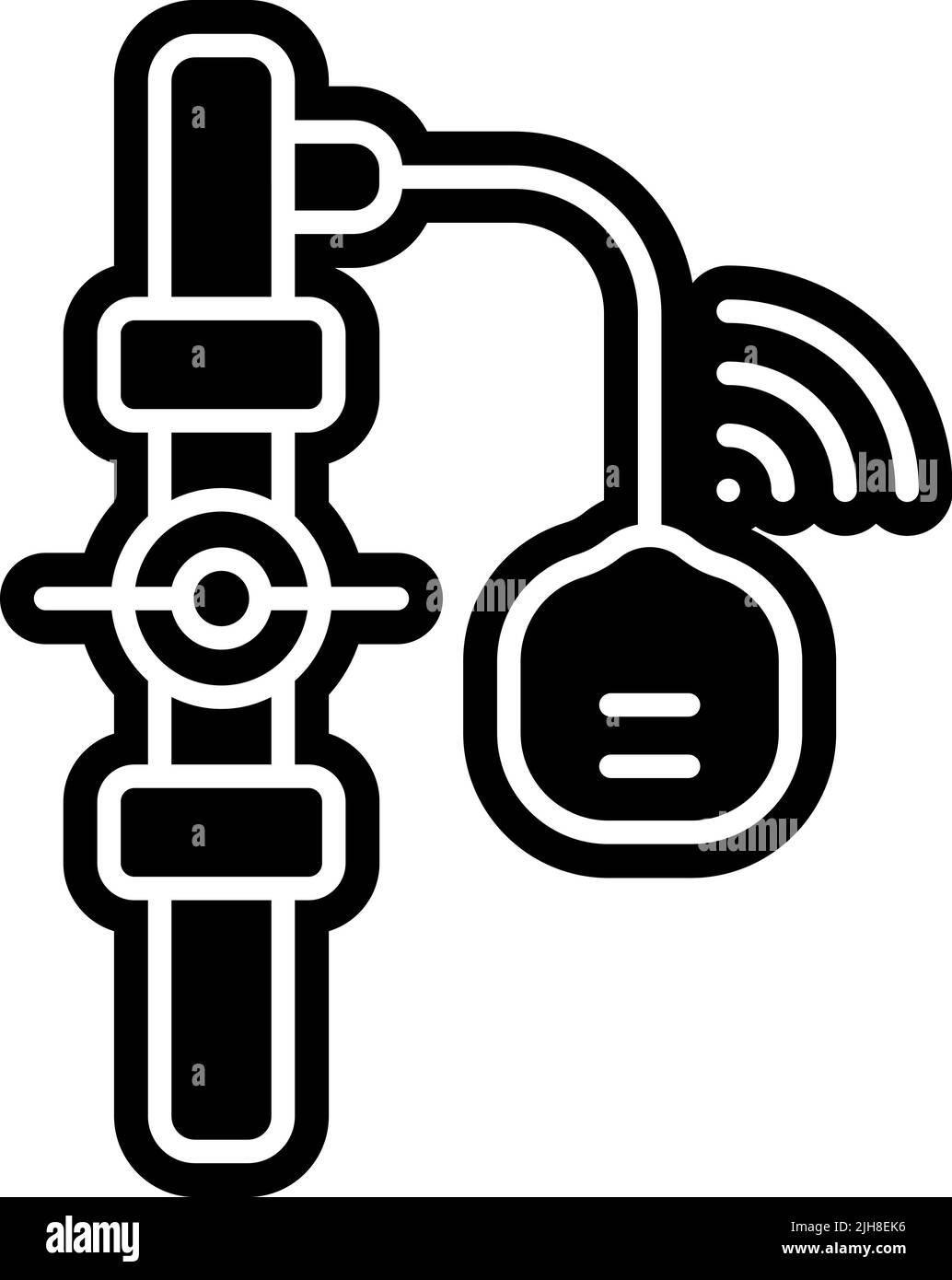 Smart home leak detector icon Stock Vector Image & Art - Alamy