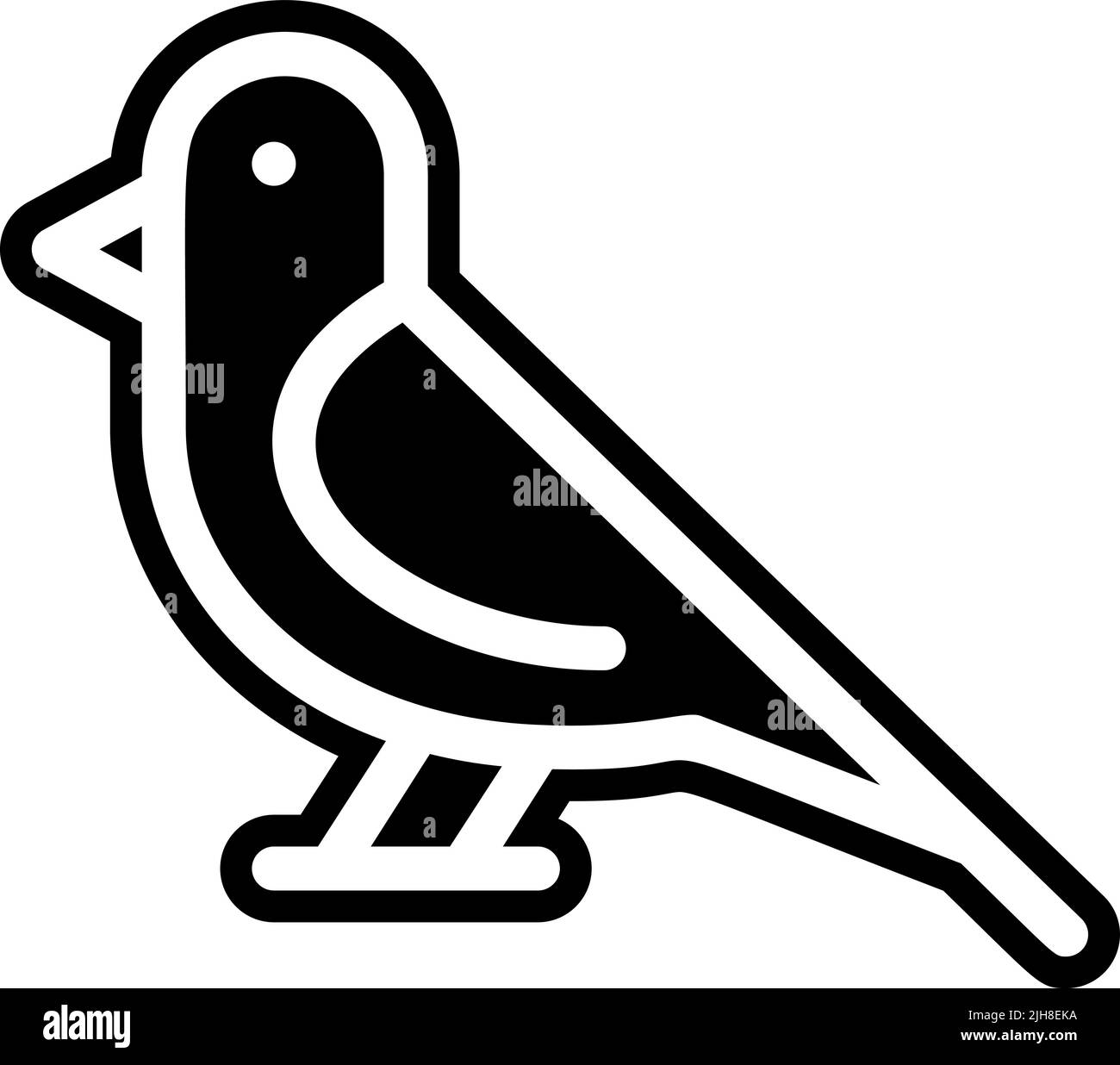 Spring bird icon Stock Vector Image & Art - Alamy