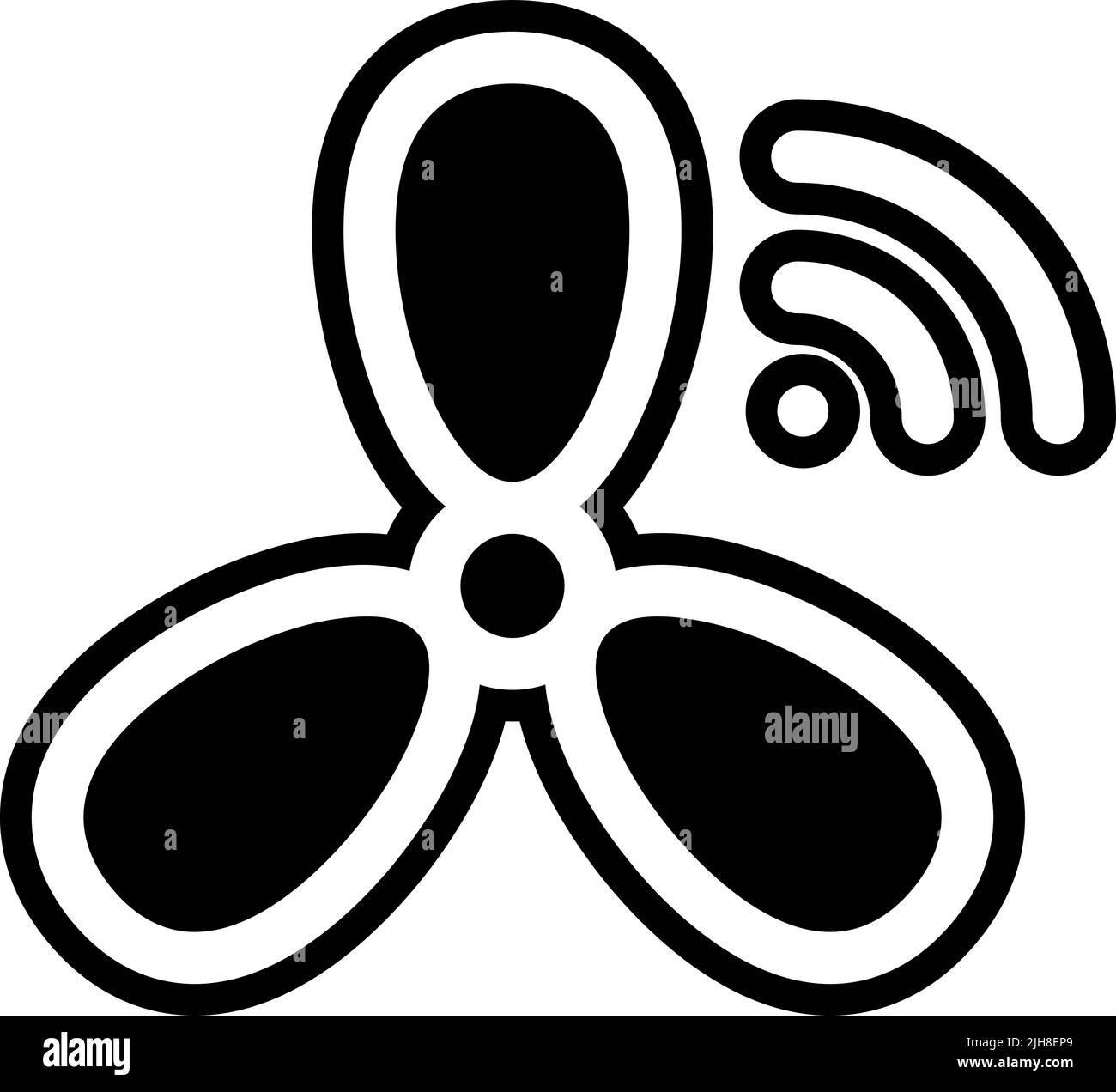 Smarthome fan icon Stock Vector Image & Art - Alamy