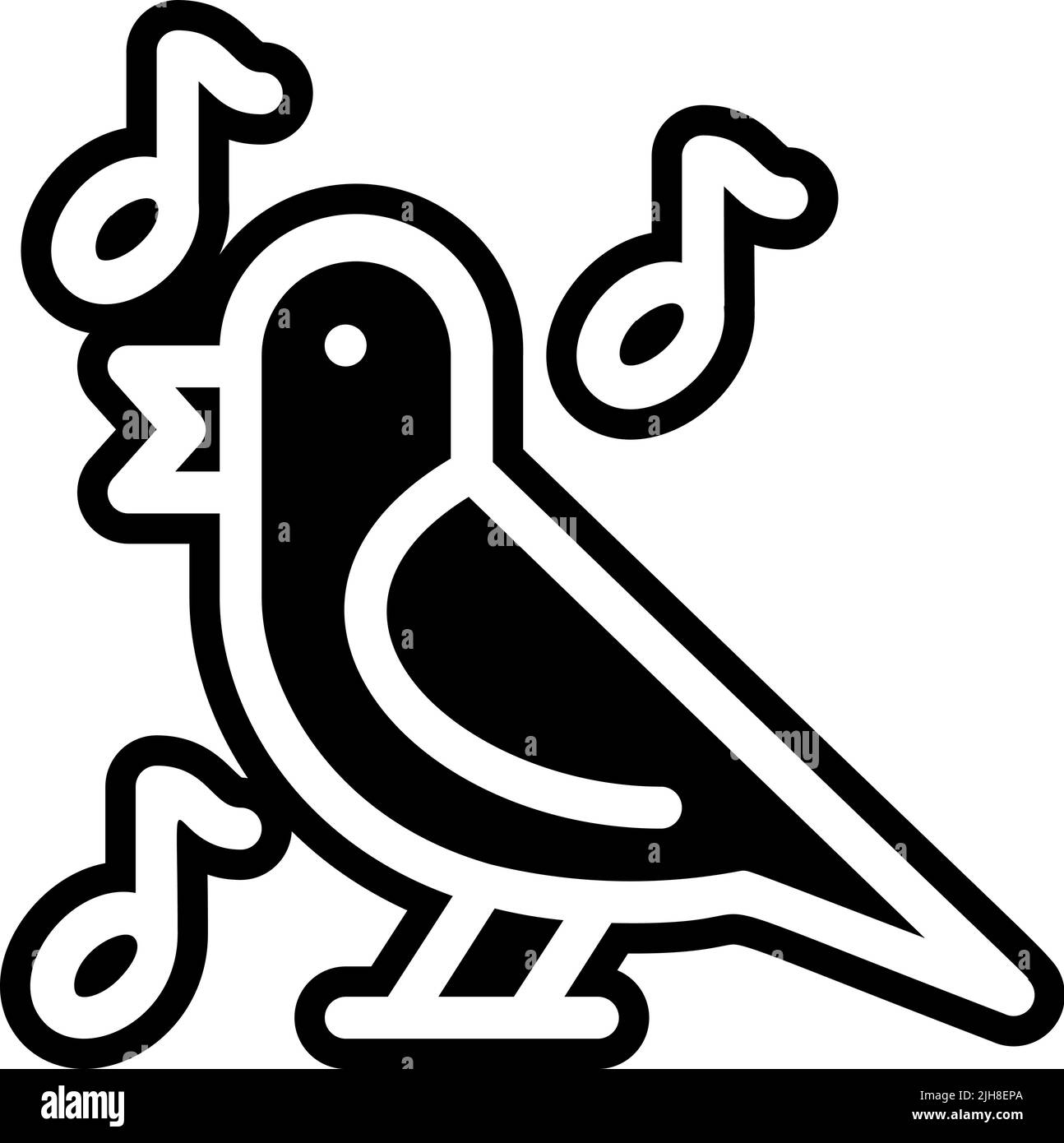 Spring bird icon Stock Vector Image & Art - Alamy