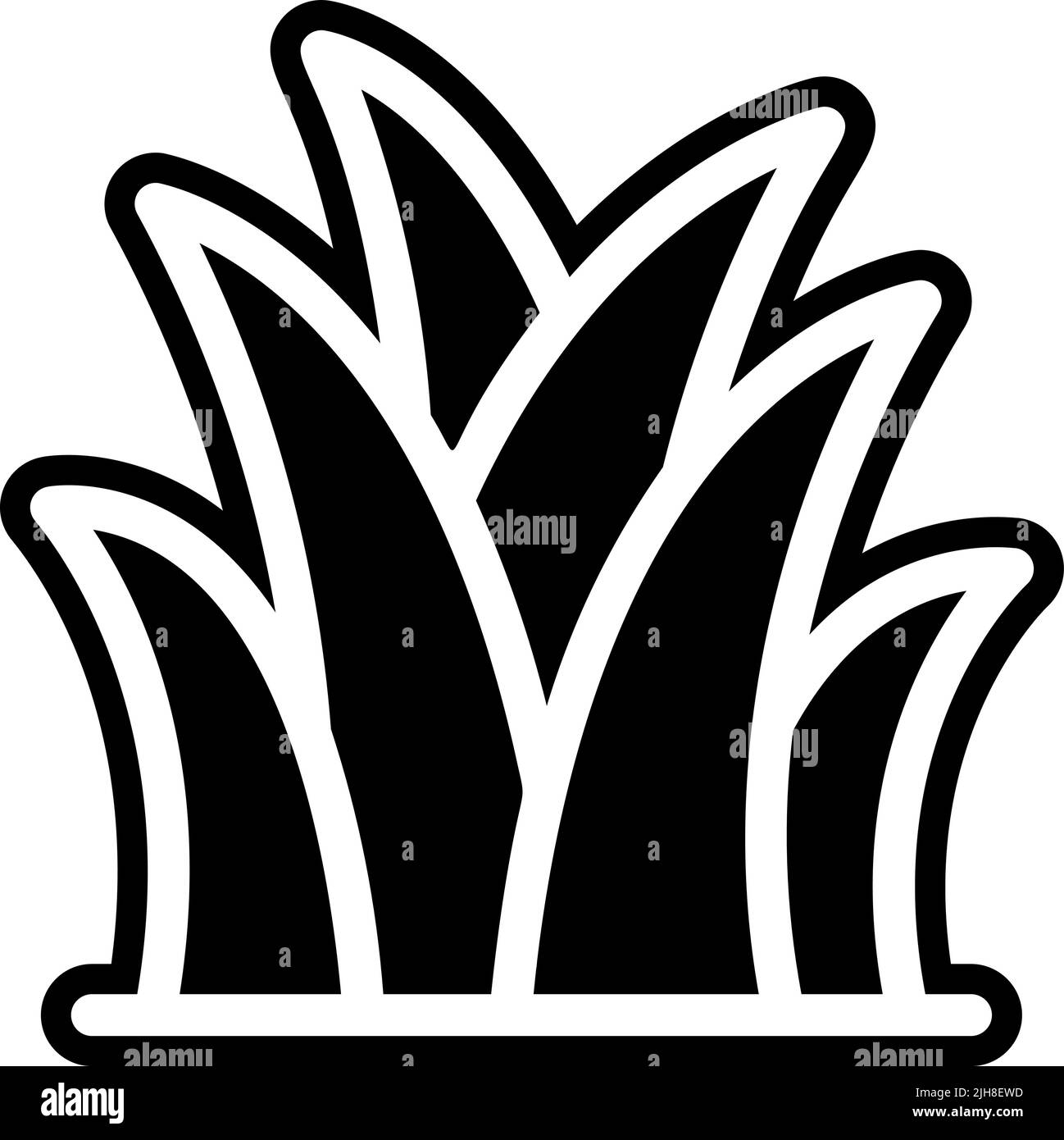 Spring grass icon Stock Vector Image & Art - Alamy