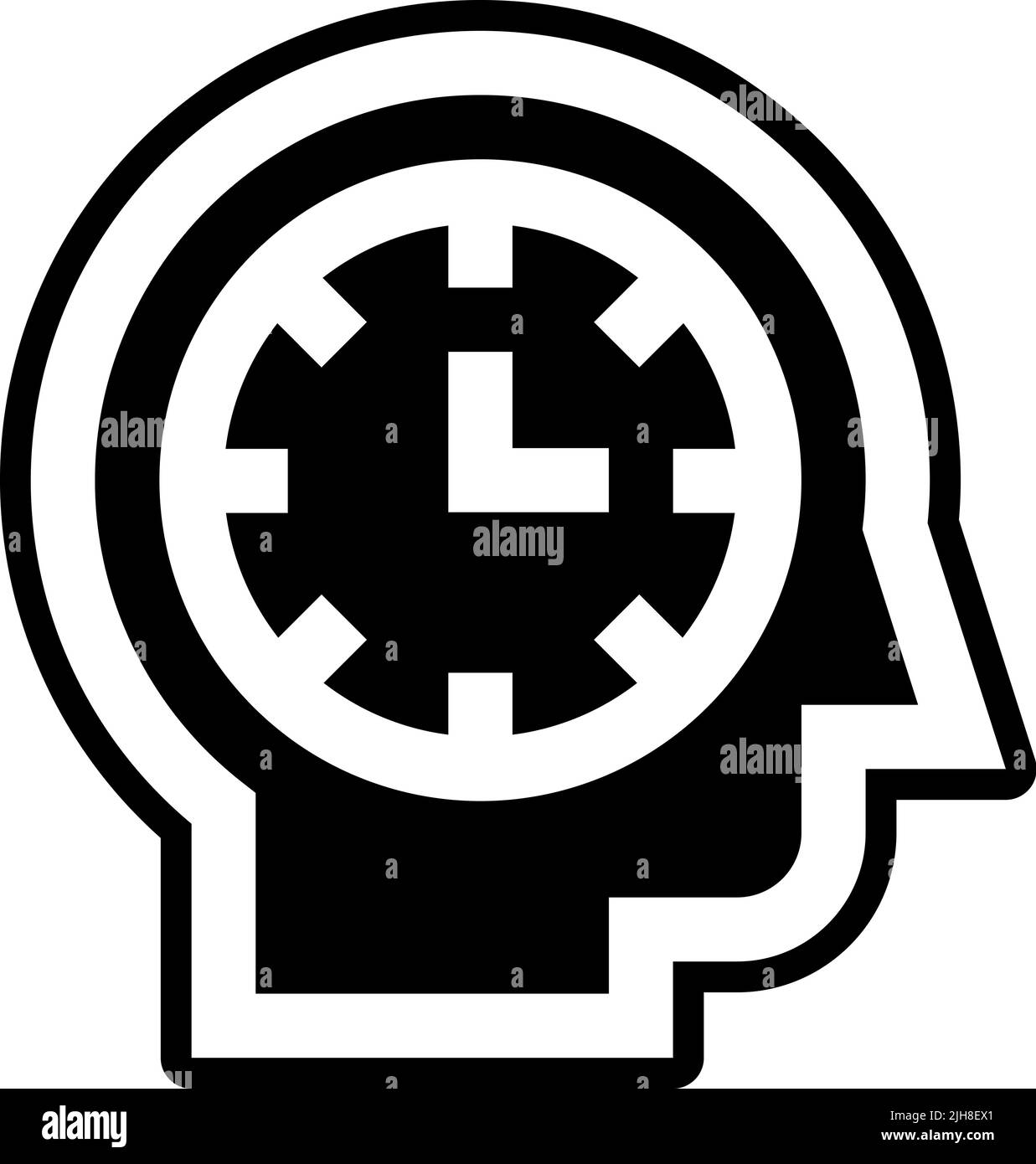 Time management set two efficiency icon Stock Vector Image & Art - Alamy