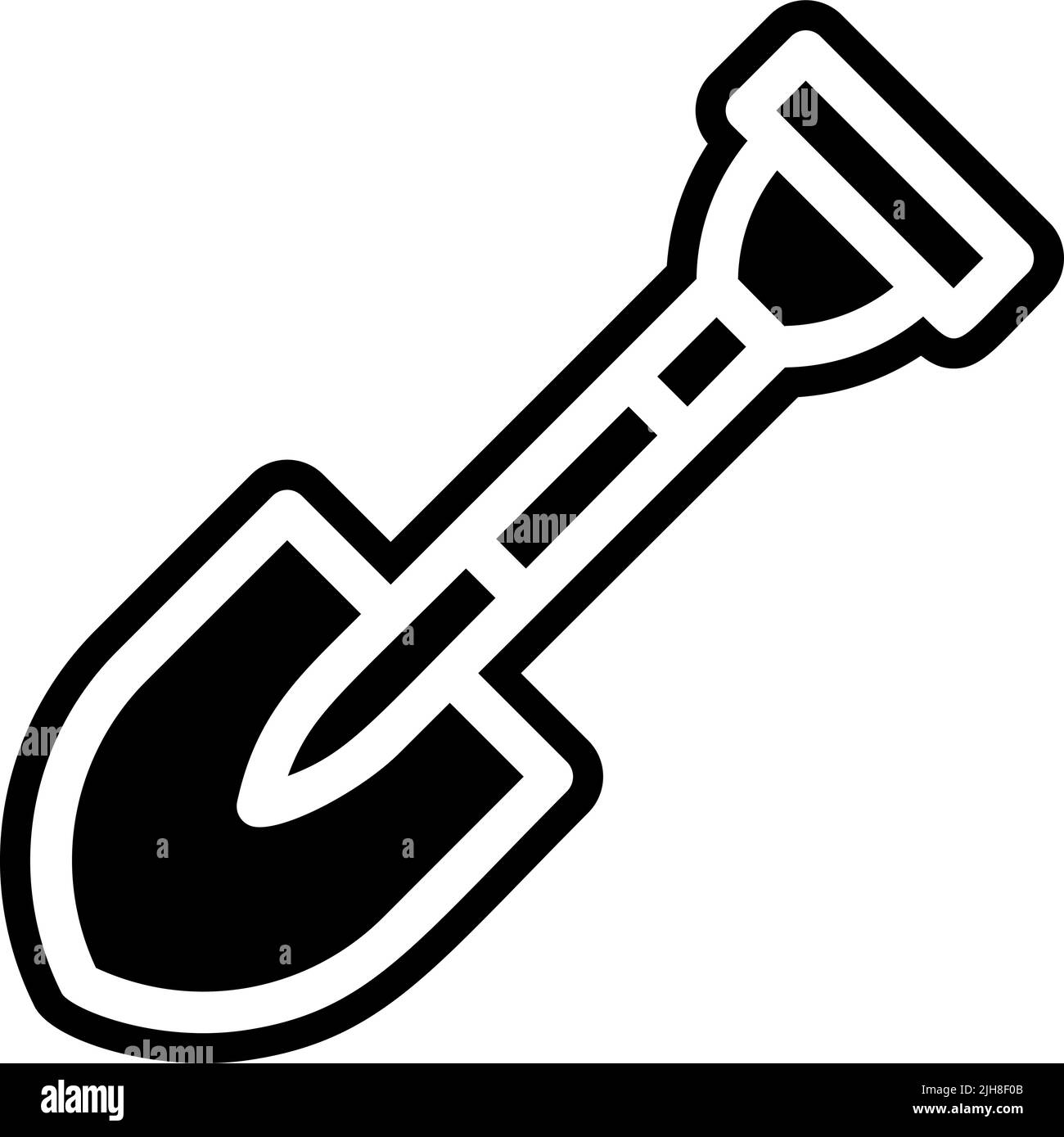 Spring shovel icon Stock Vector Image & Art - Alamy