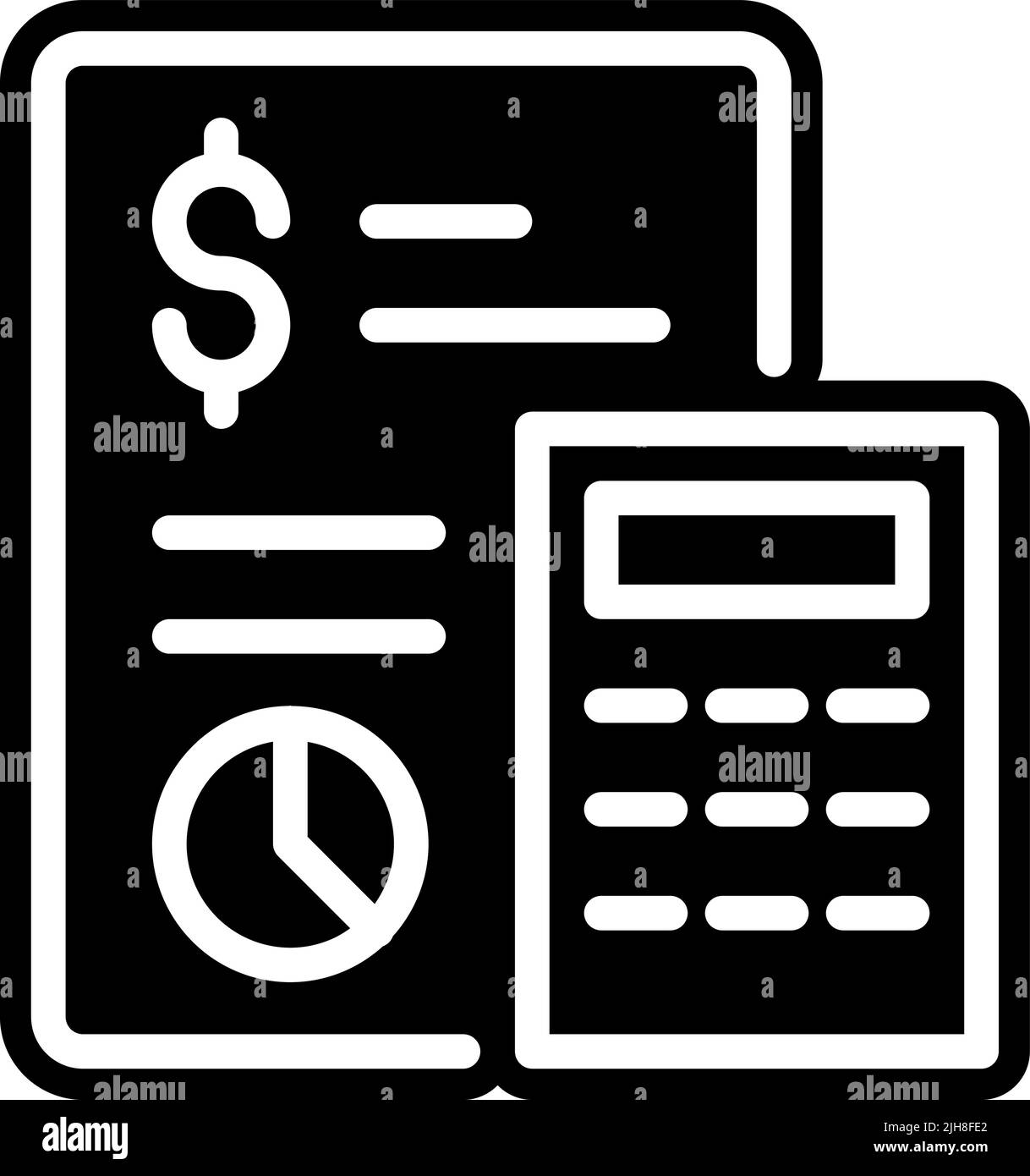 Tax tax calculate icon Stock Vector Image & Art - Alamy