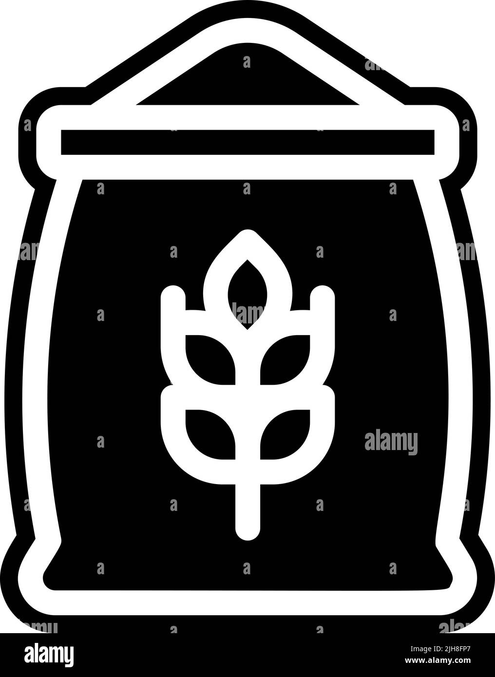 Spring wheat grain icon Stock Vector Image & Art - Alamy