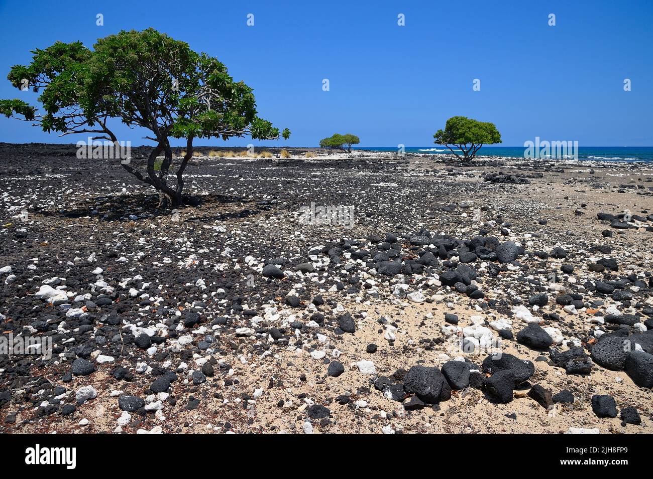 Mahai‘Ula Beach - an iconic lava beach north of Kona Kailua, Kalaoa HI ...