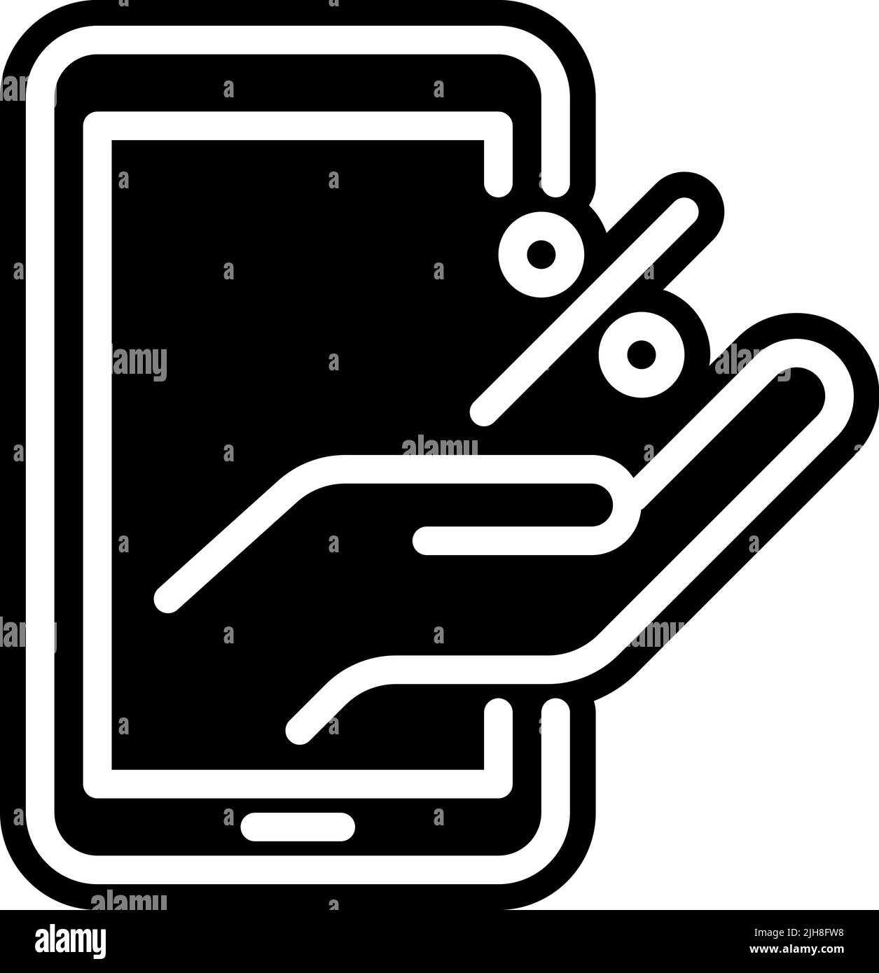 Paying mobile Black and White Stock Photos & Images - Alamy