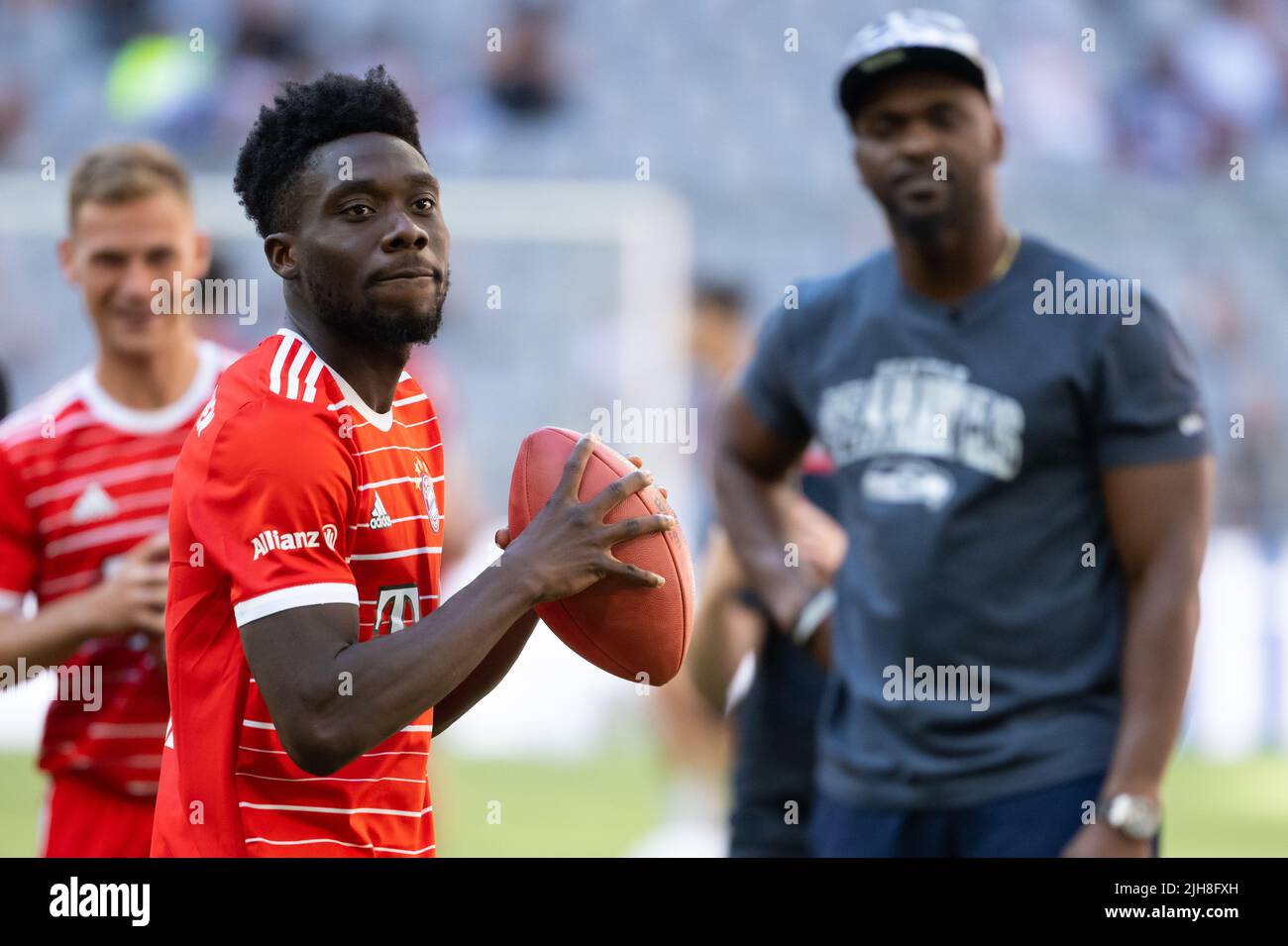 Munich, Germany. 16th July, 2022. Soccer: Bundesliga, team presentation ...