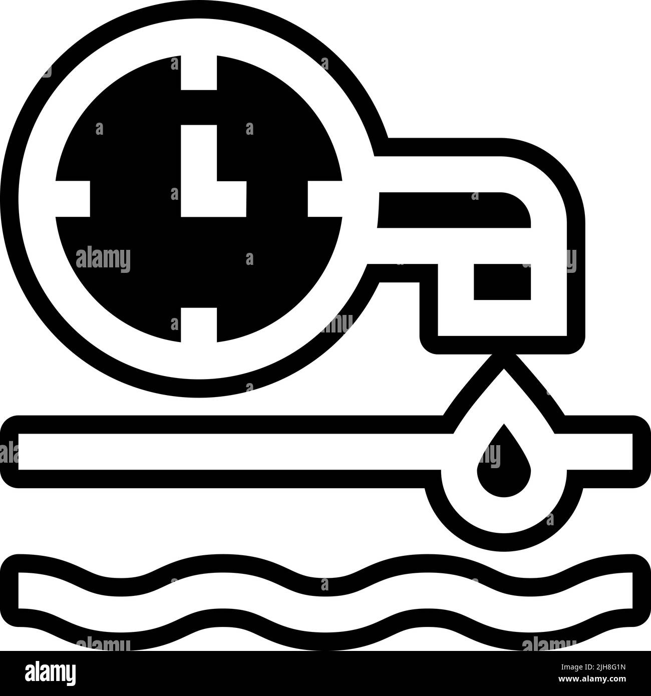 Water waste water icon Stock Vector Image & Art - Alamy