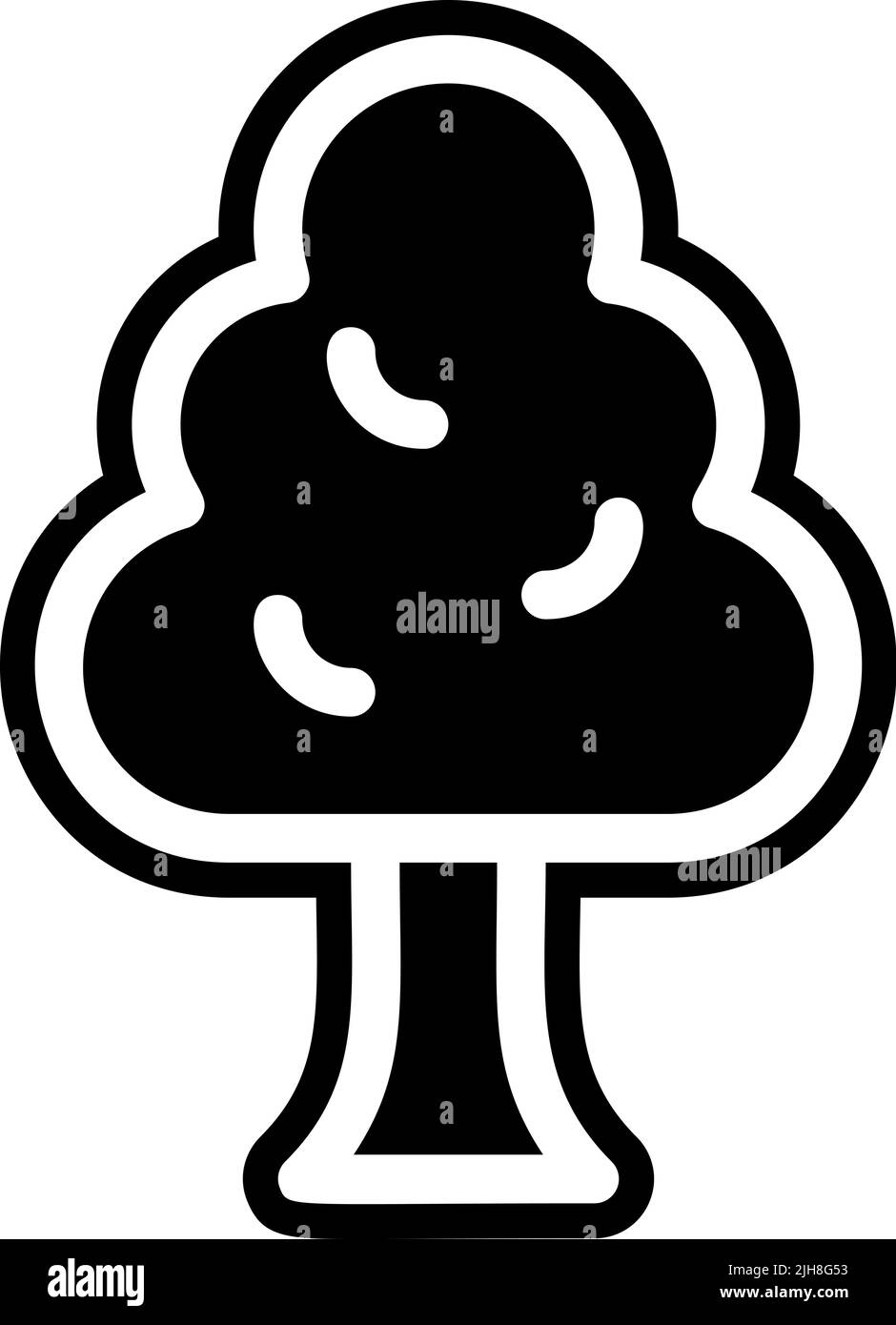 Spring plant tree Black and White Stock Photos & Images - Alamy