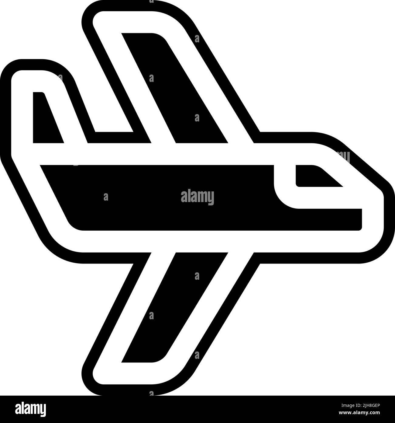 Transportation airplane icon Stock Vector Image & Art - Alamy